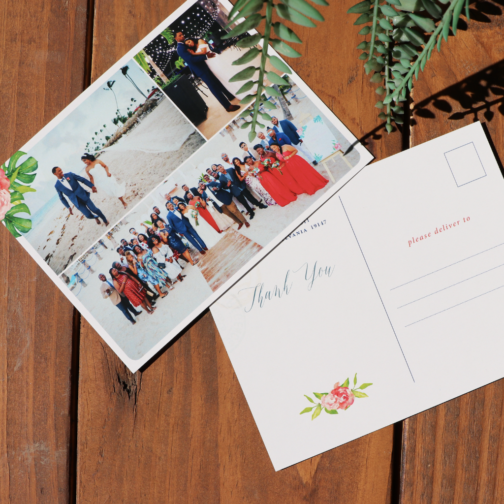 Post Card Thank You Notes – PaperTales Custom